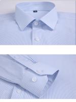 China Oversized Plus Size Long Sleeve Shirt for Men No Ironing Plain Dyed Fabric Sizes up to 10XL for sale