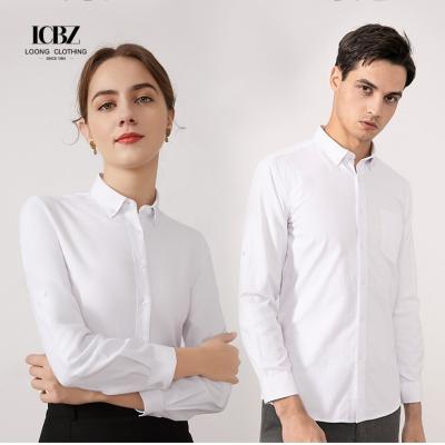 China Knitted Elegant Office Work Wear Dress Shirts for Men and Women Sizes S to 10XL for sale