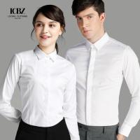China Advantageous Men's Mandarin Collar Shirts Breathable and Environmentally Friendly for sale