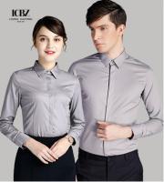 China Advantageous Men's Mandarin Collar Shirts Breathable and Environmentally Friendly for sale