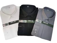 China Advantageous Men's Mandarin Collar Shirts Breathable and Environmentally Friendly for sale
