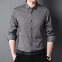China Men Boys Long Sleeve Nonwoven Heat Transfer Printing Shirt S-XXL Polyester Cotton for sale