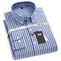 China Custom Logo Ruffle Tuxedo Dress Shirts for Men Polyester Cotton Sizes S to 10XL for sale