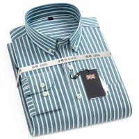 China Custom Logo Ruffle Tuxedo Dress Shirts for Men Polyester Cotton Sizes S to 10XL for sale