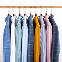 China Custom Logo Ruffle Tuxedo Dress Shirts for Men Polyester Cotton Sizes S to 10XL for sale