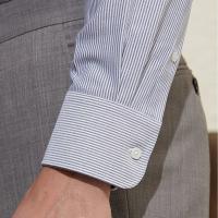 China Men's Solid Short Sleeve Embroidery Dress Shirts Summer Casual Formal Shirt S-10XL for sale
