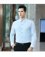 China Custom Logo Covered Button Closure Shirts for Men Women Plus Size XXL-10XL Polyester Spandex Casual Office Wear for sale