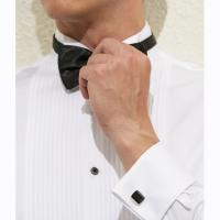 China Men's Oversized Breathable Formal Shirt Polyester Spandex Black XXL to 10XL Custom Logo for sale