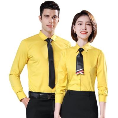 China Men's Casual Shirt Polyester Spandex Fabric Black XXL to 10XL Custom Logo for sale