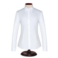 China Women's Full Sleeve Casual Shirt with Button Design Tailored Fit Sizes XS to XL for sale