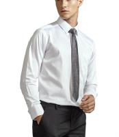China Covered Button Long Sleeve Dress Shirt for Men Business Formal Shirt 38-46 Size for sale