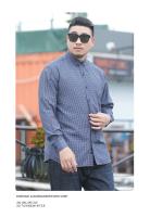 China Corduroy Slim Fit Men's T-Shirt Winter Casual Full Printing S-5XL Custom Logo for sale