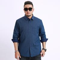 China Men's Full Sleeve Winter Fleece Henley Shirt 6XL Corduroy Custom Logo for sale