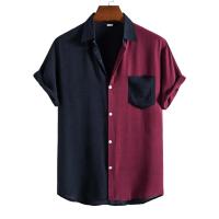 China Woven Fabric Plus Size Men's Dress Shirt Sustainable Oversized T-Shirt S-2XL for sale