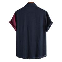 China Woven Fabric Plus Size Men's Dress Shirt Sustainable Oversized T-Shirt S-2XL for sale
