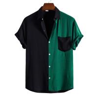 China Woven Fabric Plus Size Men's Dress Shirt Sustainable Oversized T-Shirt S-2XL for sale