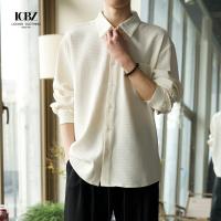 China Men's Linen Short Sleeve Dress Shirt Fishing Style 7 Days Sample Lead Time for sale