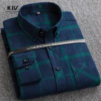 China LCBZ Custom Men Flannel Long Sleeve Shirt Casual Style Sizes S to 10XL for sale
