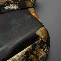 China Custom Korean Printed Long Sleeve Cotton Shirt for Men Sizes S to 10XL MOQ 50 for sale