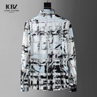 China Custom Logo Mens Cotton Long Sleeve Crop Shirt Plus Size S-10XL for sale