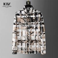 China Custom Logo Mens Cotton Long Sleeve Crop Shirt Plus Size S-10XL for sale
