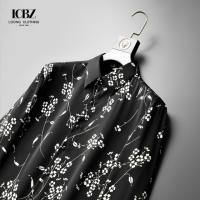 China Custom Cotton Polyester Long Sleeve Men's Shirt for Leisure Spring Sizes S to 10XL for sale