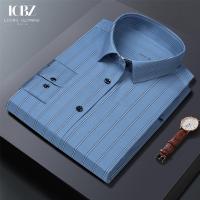 China Custom Cotton Polyester Men's Non Iron Dress Shirt Full Sleeves Sizes S to 10XL for sale