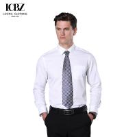 China Custom Logo Cotton Polyester Formal Shirt Men Women Sizes S to 10XL No Iron for sale