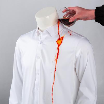 China Seamless Three Proof Men's Shirt Long Short Sleeves Anti Wrinkle Polyester Cotton Sizes S to 10XL for sale