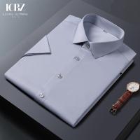 China Men's Three-Proof Breathable Seamless Business Dress Shirt Woven Non Iron Custom Size S-10XL for sale
