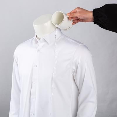 China Waterproof Anti-dirt Anti-wrinkle Men's Formal Slim Fit Business Long Sleeve Dress Shirt S-10XL for sale