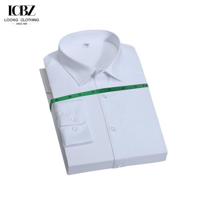 China Men's Quick-Dry Bamboo Fiber Dress Shirt for Office Wear Sizes S to 10XL Custom Logo for sale