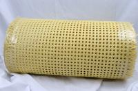 China 12-48 Inches  Beached  1/2” and 9/16” Open Mesh Plastic  Webbing For  For Furniture Decoration or Rattan Crafts for sale