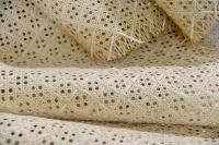 China 12-48 Inches  Beached  1/2” and 9/16” Open Mesh  Webbing For  For Furniture Decoration or Rattan Crafts for sale
