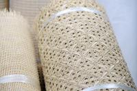 China 12-48 Inches  Beached  1/2” and 9/16” Open Mesh  Webbing For  For Furniture Decoration or Rattan Crafts for sale