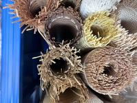 China 1/2” and 9/16” Open Mesh Paper Webbing for sale
