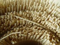 China 3*3 Closed Hollow-Oval Rattan Core Webbing for sale