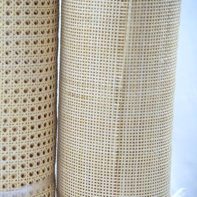 China 12-48 Inches  Beached 6*6 Square Mesh Rattan Cane Webbing For  For Furniture Decoration or Rattan Crafts for sale