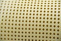 China 12-48 Inches  Beached  1/2” and 9/16” Open Mesh Plastic  Webbing For  For Furniture Decoration or Rattan Crafts for sale