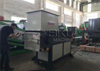 China Plastic Lumps Blocks 30kw Single Shaft Shredder Machine Recycling 100mm for sale