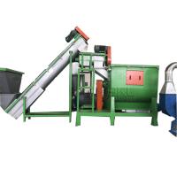 China Raffia Bag Plastic Waste Recycling Machine Film 500kg/H for sale