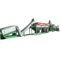 China Raffia Bag Plastic Waste Recycling Machine Film 500kg/H for sale