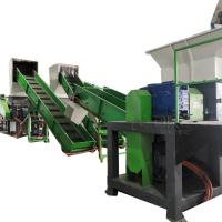 China Agricultural 2000kg Plastic Recycling Lines Film Washing 120mm for sale