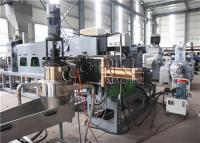 China HDPE Flakes Plastic Granulating Line for sale