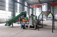 China 250kg H Plastic Granulating Line PP Raffia Woven Bag Recycling Machine for sale