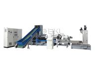 China Film Plastic Granulating Line 350kg H Woven Pp Bag Recycling Machine for sale