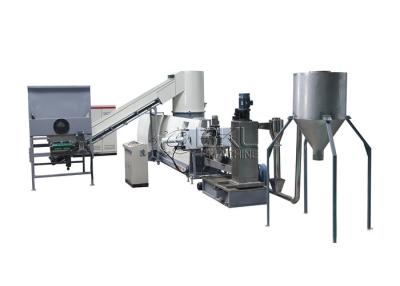 China PE Shopping Bag Plastic Granulating Line BOPP Plastic Film Recycling Machine for sale