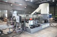 China LDPE Film 90KW Plastic Recycling Lines Plastic Pelletizing Recycling Machine for sale