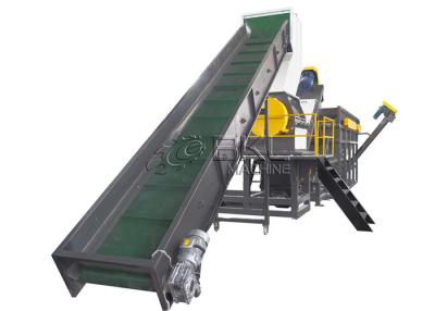 China BOPP Plastic Recycling Lines 55KW Pet Bottle Flakes Making Machine for sale