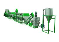 China 500-3000 kgh  Pet Bottle Recycling Machine for sale